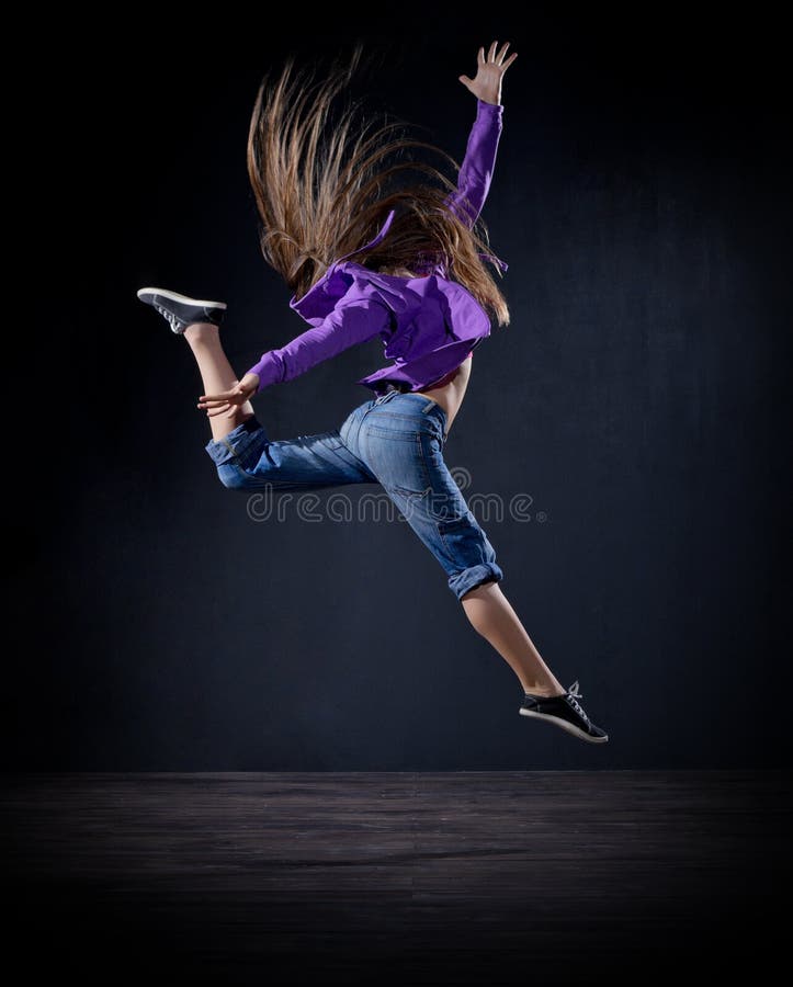 Modern Dancer Girl (normal Ver) Stock Photo - Image of slim, modern ...