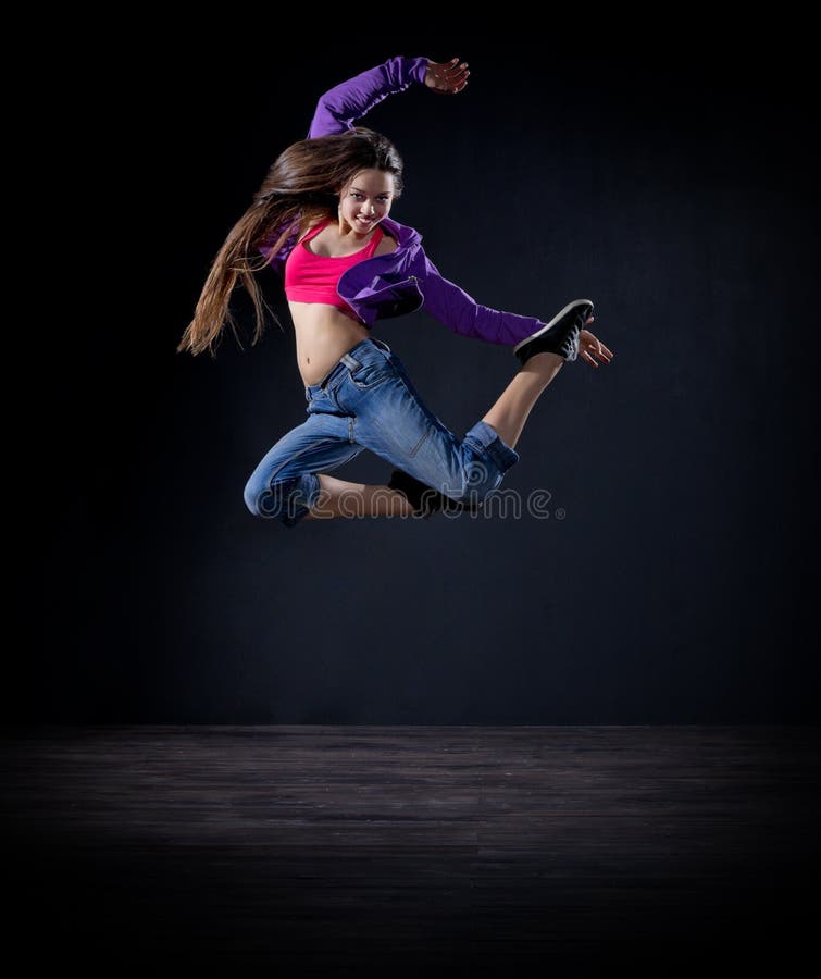 Modern Dancer Girl (normal Ver) Stock Photo - Image of females, dancer ...