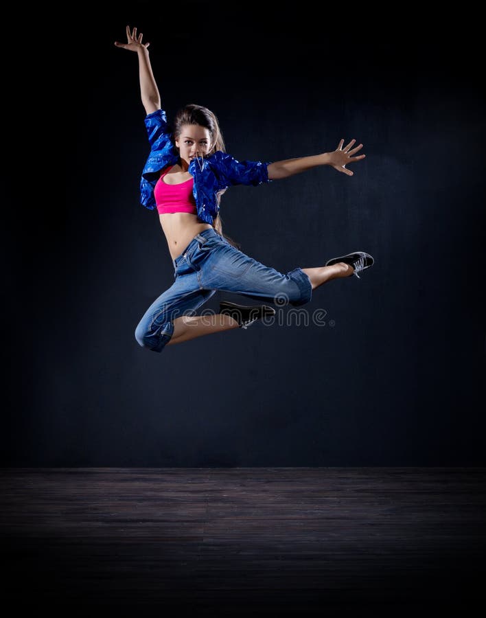 Modern Dancer Girl (normal Ver) Stock Image - Image of arts, acrobat ...