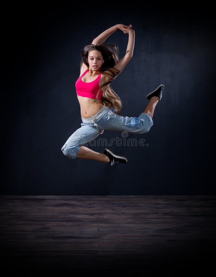 Modern Dancer Girl (normal Ver) Stock Image - Image of cheerful, beauty ...