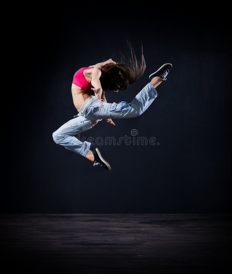 Modern Dancer Girl (normal Ver) Stock Image - Image of breakdancing ...