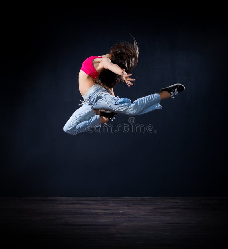 Modern Dancer Girl (normal Ver) Stock Photo - Image of females ...