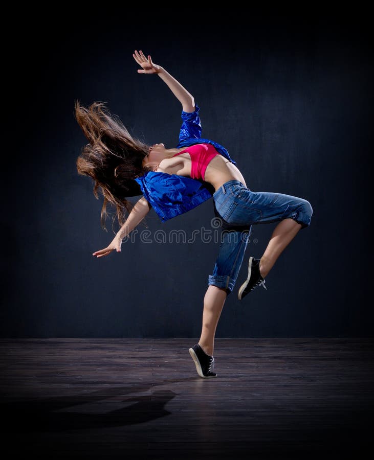 Modern Dancer Girl (normal Ver) Stock Image - Image of flexibility ...