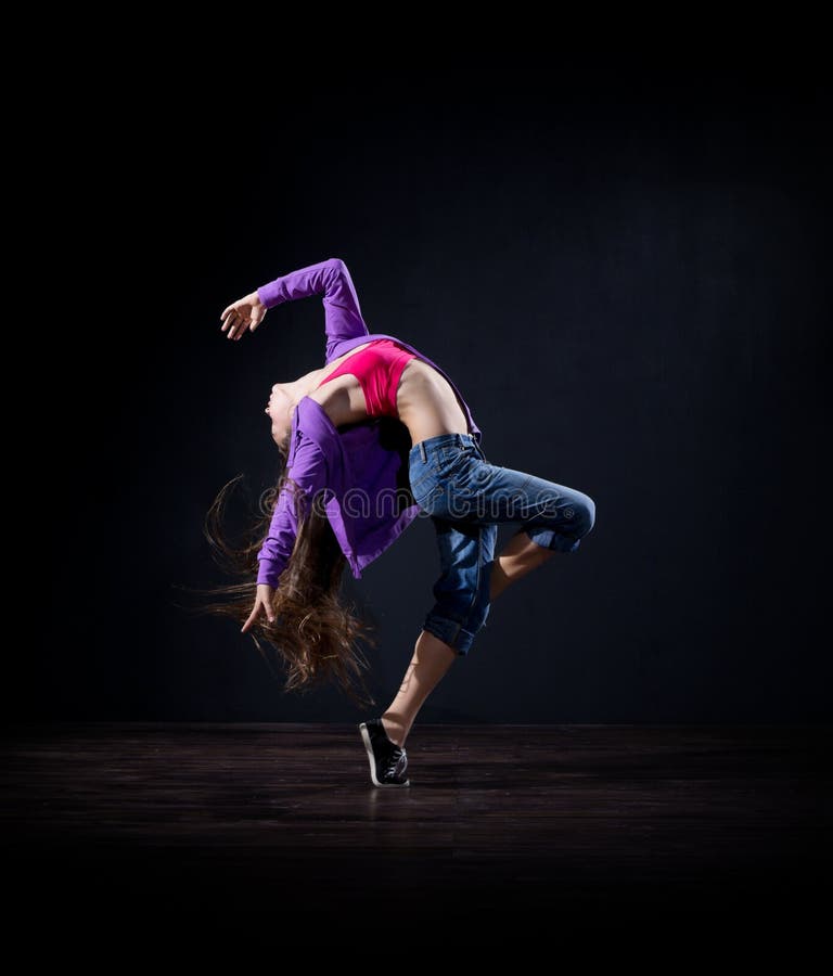 Modern Dancer (normal Version) Stock Image - Image of breakdancing ...