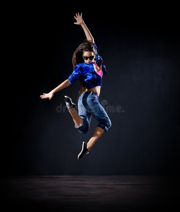 Modern Dancer (normal Version) Stock Image - Image of dark, fashion ...