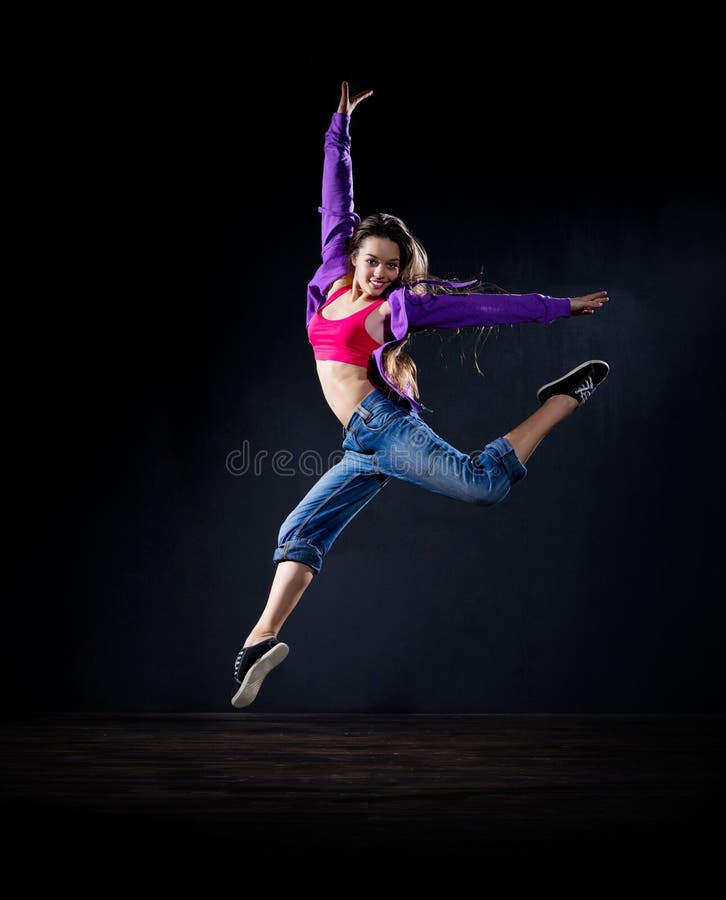 Modern Dancer (normal Version) Stock Image - Image of beautiful ...