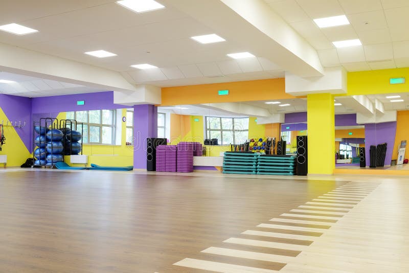 Modern dancing hall stock image. Image of body, hall - 77622225