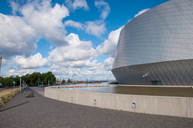 Modern Danish building editorial photo. Image of architecture - 107624116