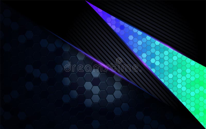 Abstract Tosca Blue Background with Dynamic Shape and Lines Stock ...