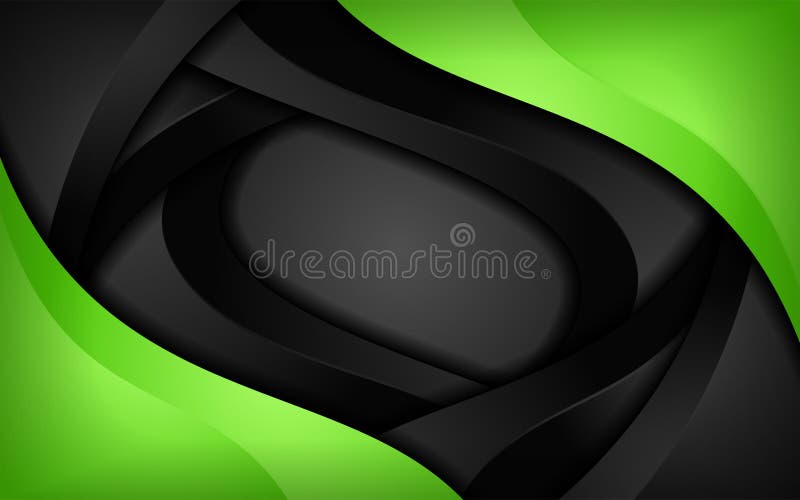 Modern Dark and Colorful Green Abstract Sharp Vector Background Images ...