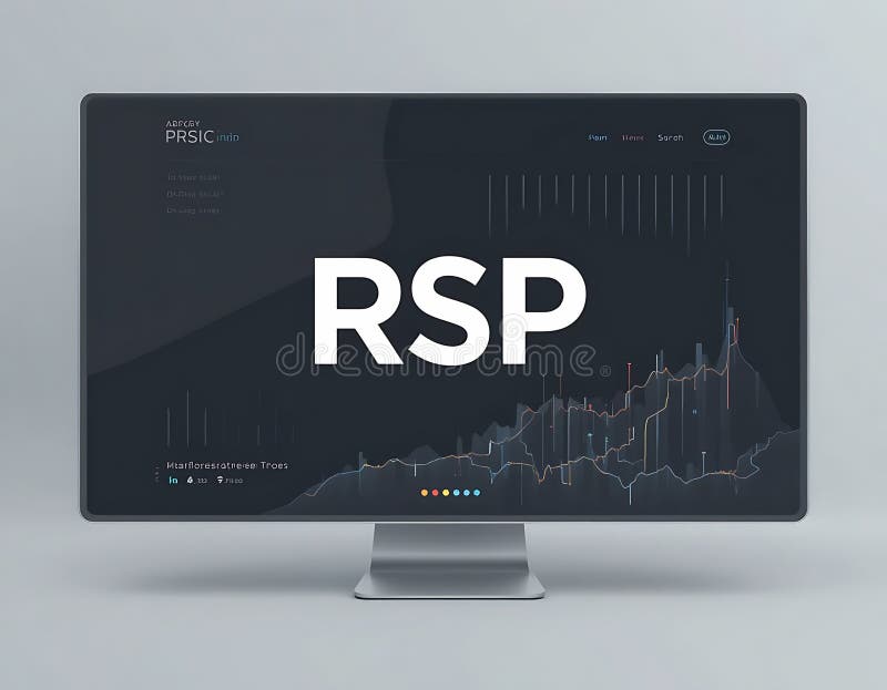 Modern Dark Dashboard Ui Design with Rsp Data Visualization Stock ...