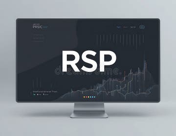 Modern Dark Dashboard Ui Design with Rsp Data Visualization Stock ...