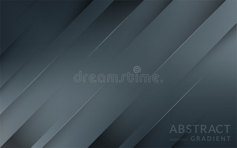 Modern Dark Gradient Background with Straight Abstract Lines Stock ...