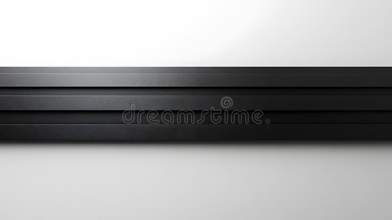 Modern Dark Horizontal Wood Panel Texture on White Background Stock ...