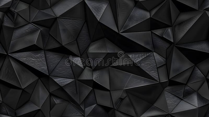 Dark Low Poly Geometric Background with Sharp Edges Stock Photo - Image ...