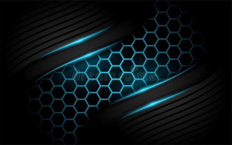 Modern Dark Navy Background 3d Abstract Style. Futuristic Background ...