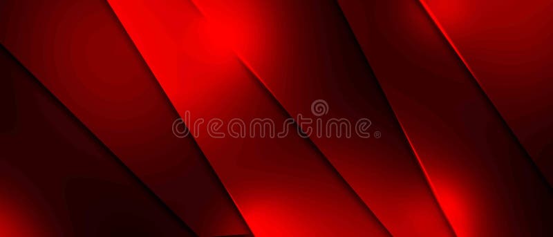 Modern Dark Red Tech Background. Digital Technology Stock Illustration ...