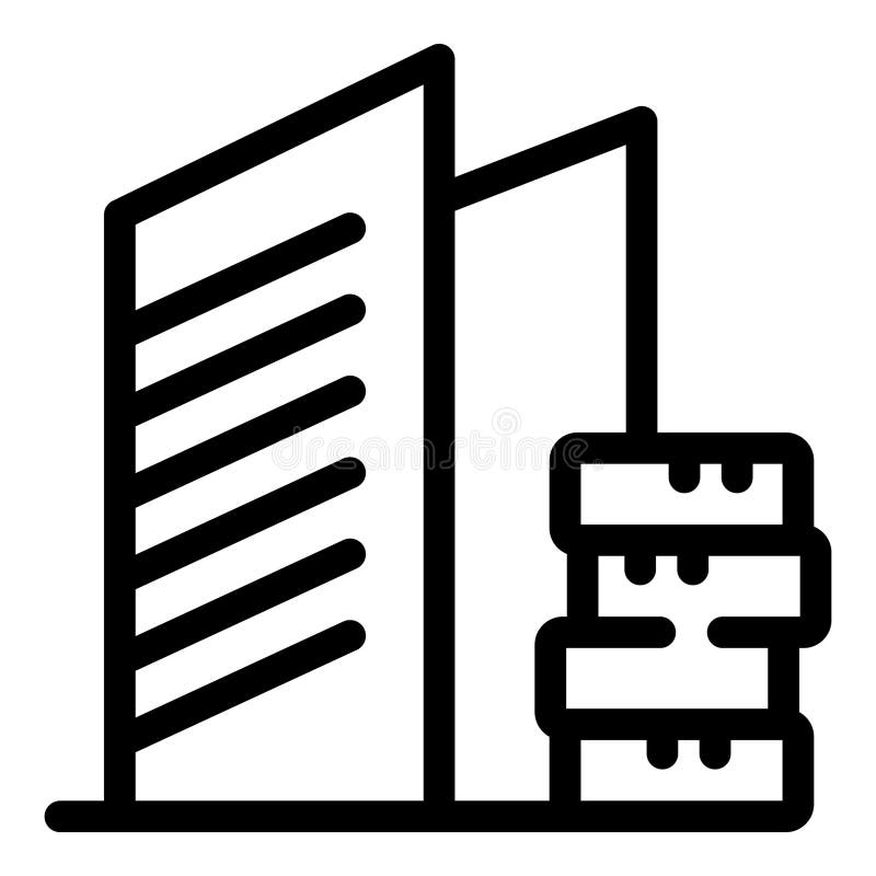 Modern Data Center Building Storing Information on Server Stock ...