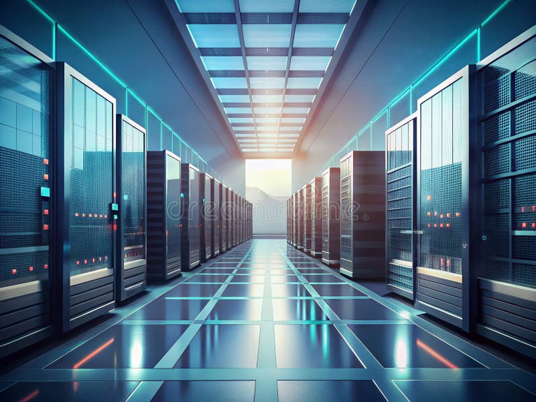 Modern Data Center Design Optimizing Server Rack Configurations Cloud Storage Solutions and ...