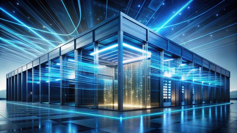 Modern Data Center a Futuristic Vision of High-speed Information ...