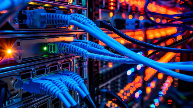 Modern Data Center with Highspeed Network for Efficient Operations and ...