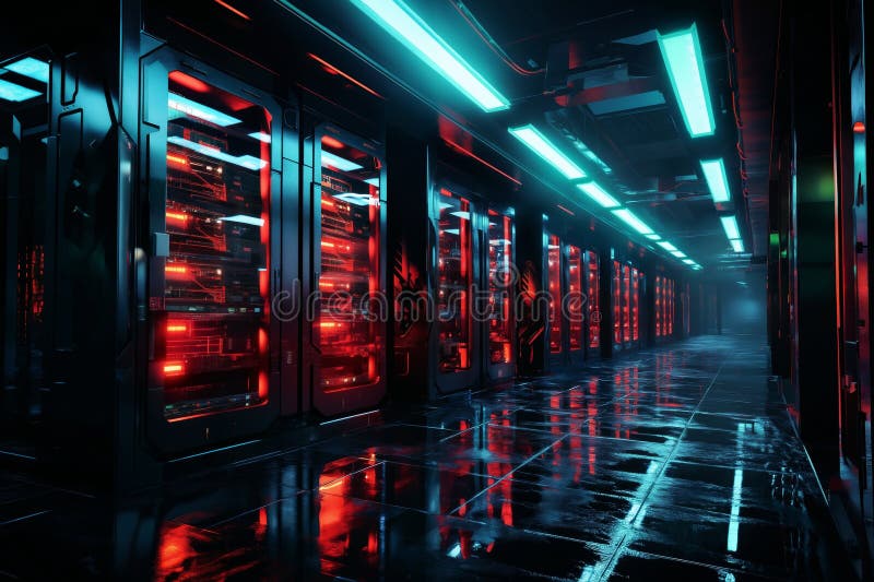 A Modern Data Center for Information Processing, the Internet, Data ...