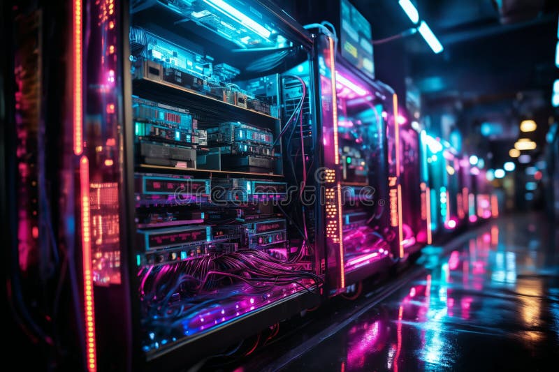 A Modern Data Center for Information Processing, the Internet, Data ...