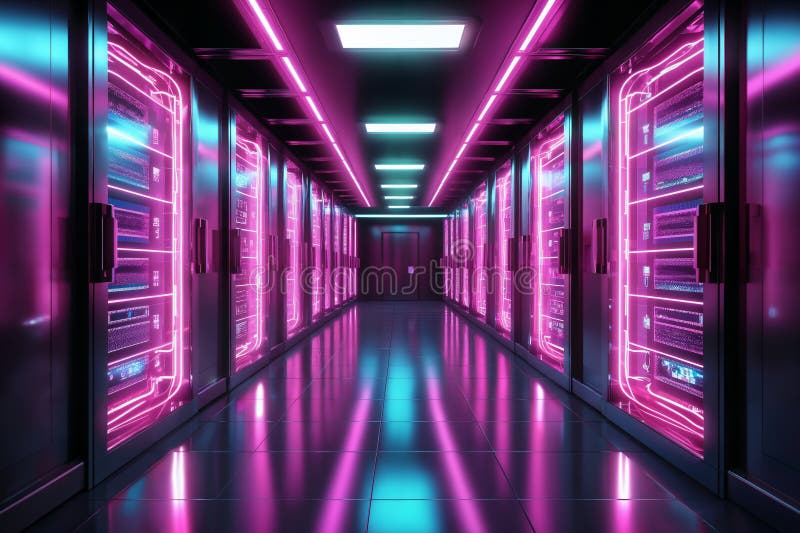 A Modern Data Center for Information Processing, the Internet, Data ...