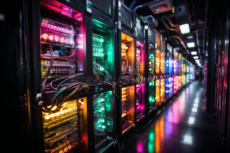 A Modern Data Center for Information Processing, the Internet, Data ...