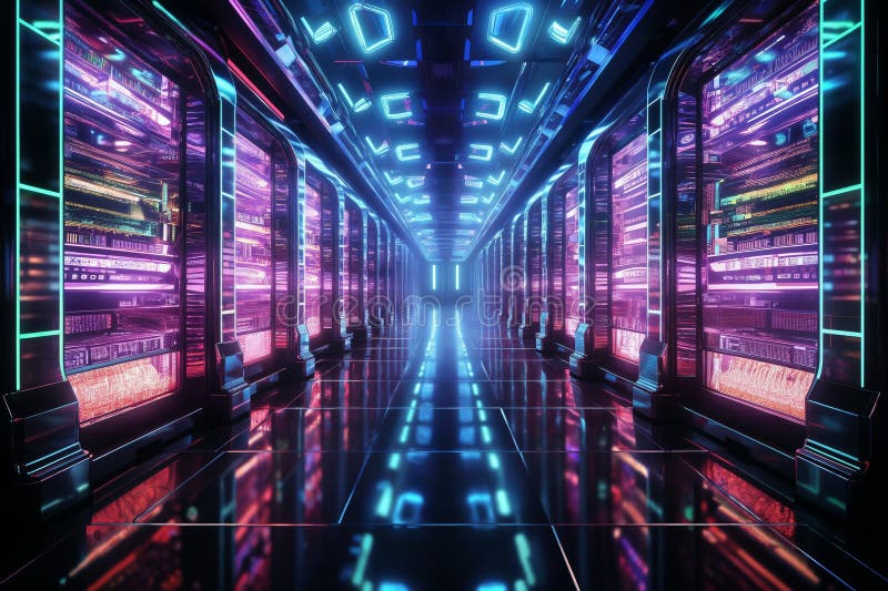 A Modern Data Center for Information Processing, the Internet, Data ...