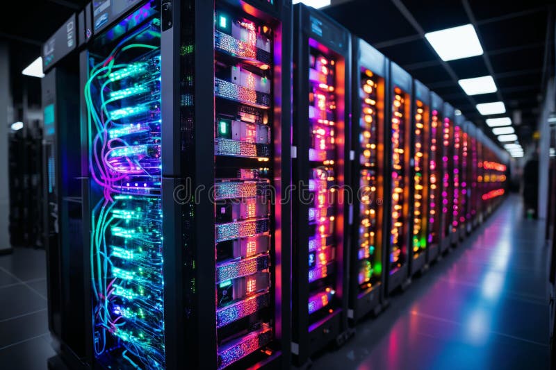 A Modern Data Center for Information Processing, the Internet, Data ...