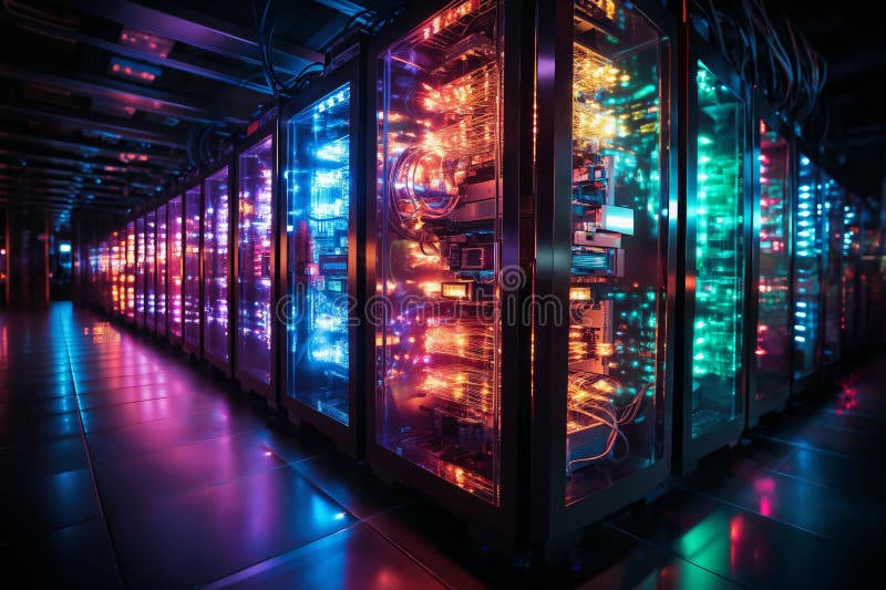 A Modern Data Center for Information Processing, the Internet, Data ...