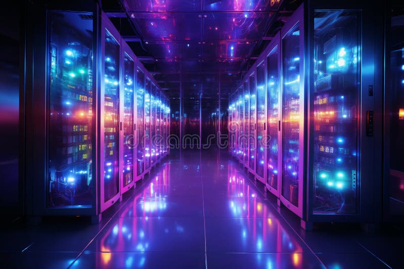 A Modern Data Center for Information Processing, the Internet, Data ...