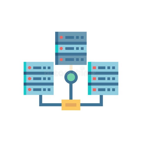 Modern Data Center Logo Design Stock Photo - Illustration of system ...