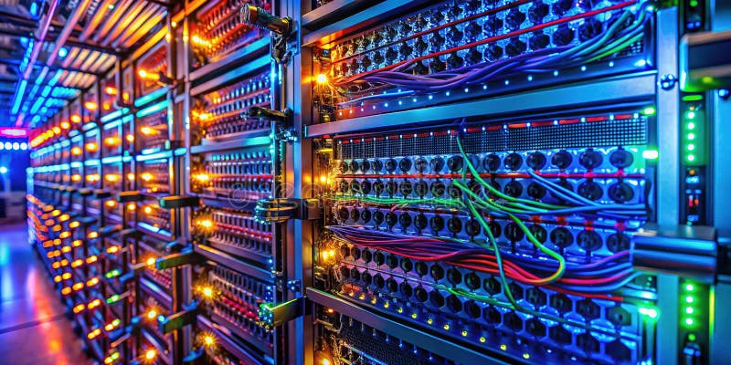 Modern Data Center Rack Servers Optimized for High Performance and ...