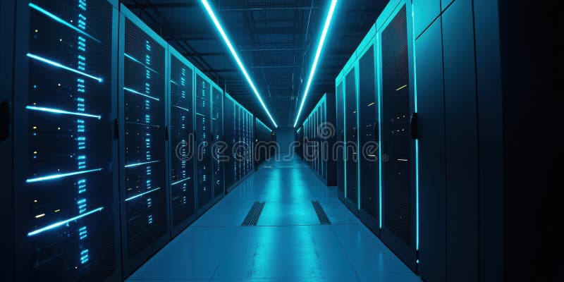 266 Modern Data Center Servers Operation Stock Photos - Free & Royalty ...