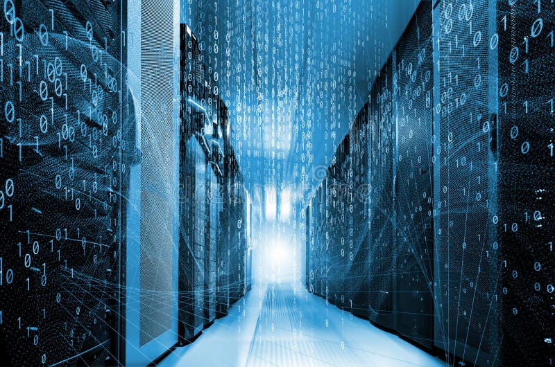 Information Flow of Data Flows through the Server Racks of the Modern ...