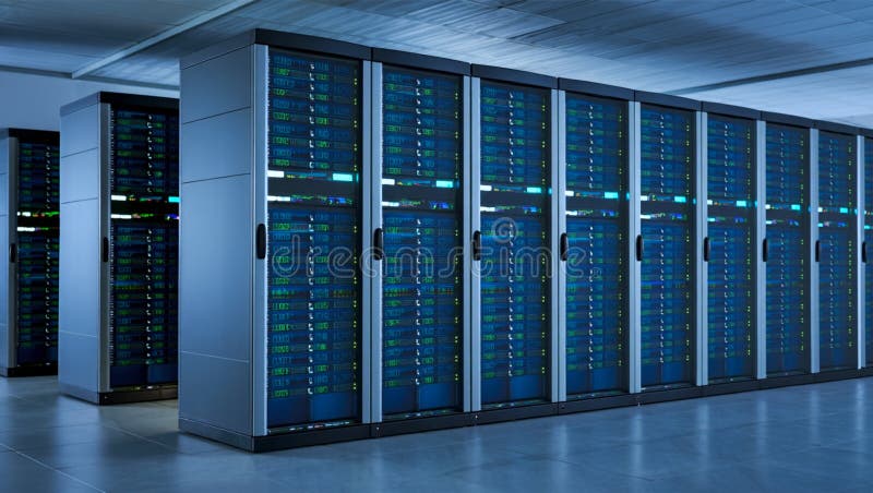 Modern Data Center Feature Stock Illustrations – 508 Modern Data Center ...