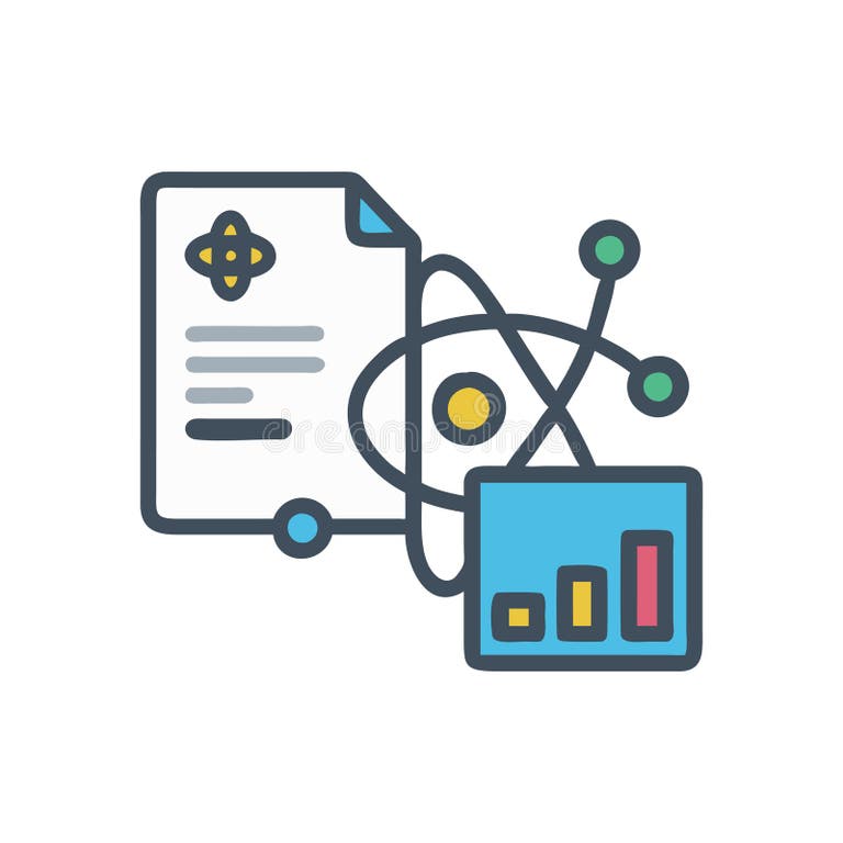 Modern Data Science Logo Design Stock Photo - Illustration of coworker ...