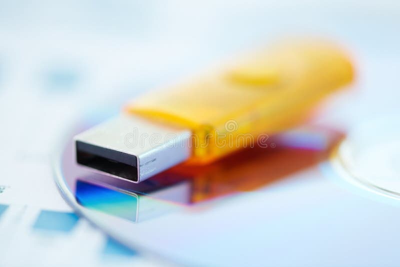 Modern data storage medium stock photo. Image of computer - 32735440