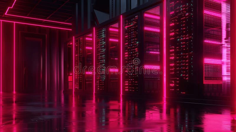 130 Server Room Data Center Technology Generated Using Ai Stock Photos - Free & Royalty-Free ...