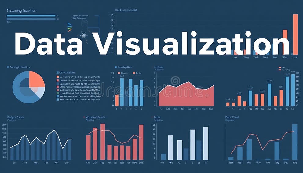 Modern Data Visualization Dashboard Interface with Charts Graphs ...