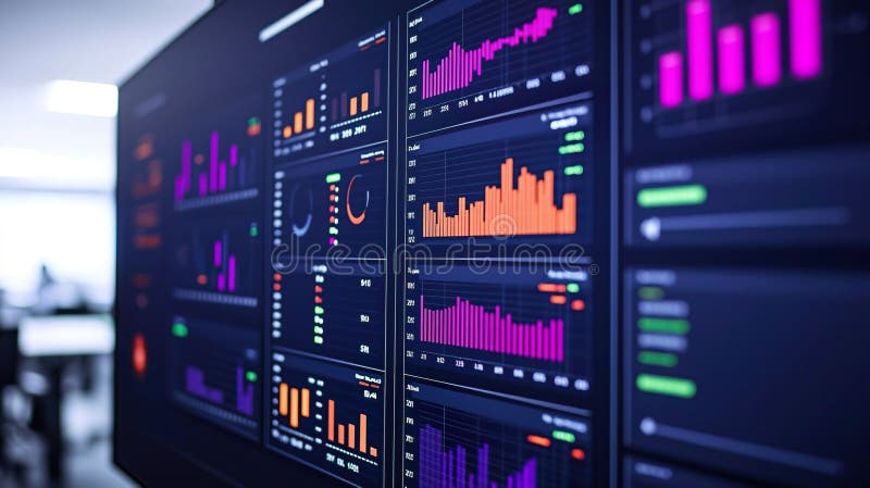 Modern Data Visualization in Machine Learning Context Stock ...