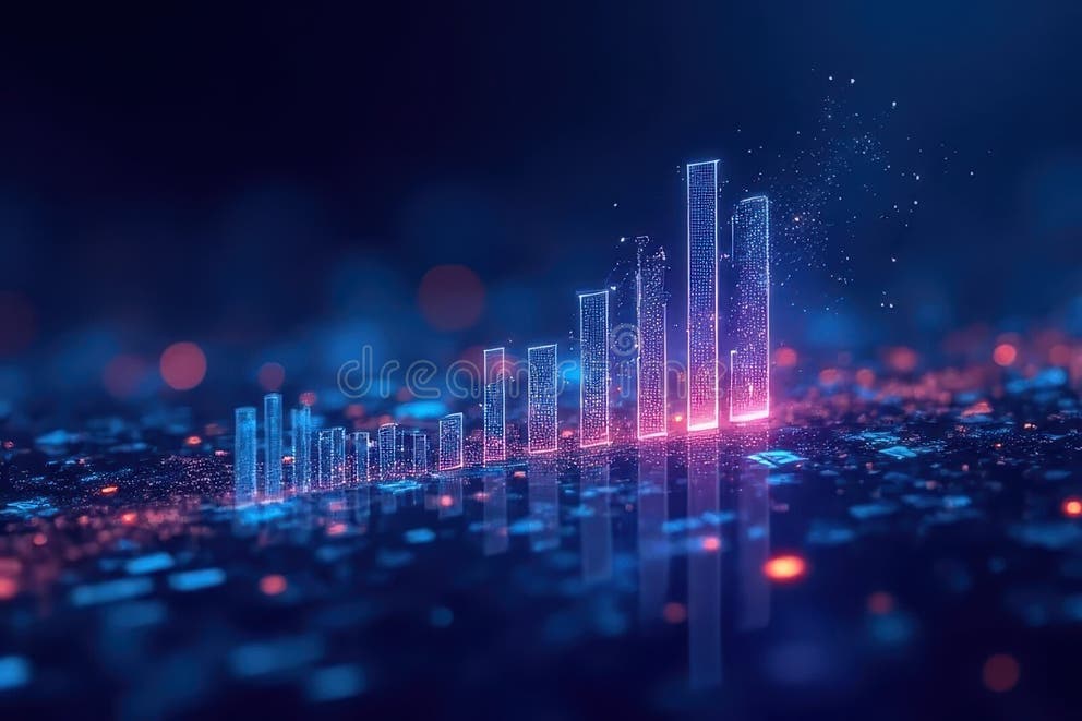 Modern Data Visualization in Practice Stock Illustration - Illustration ...