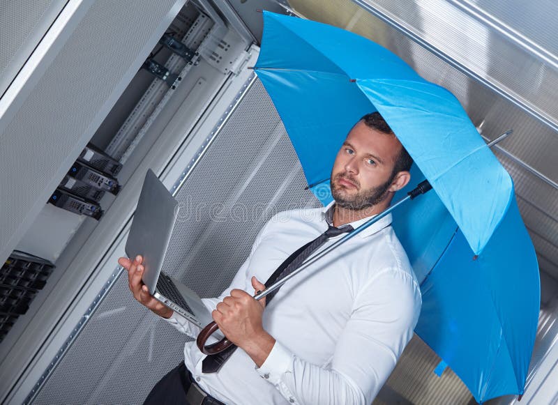 Modern Datacenter Server Room Stock Image - Image of provider, backup ...