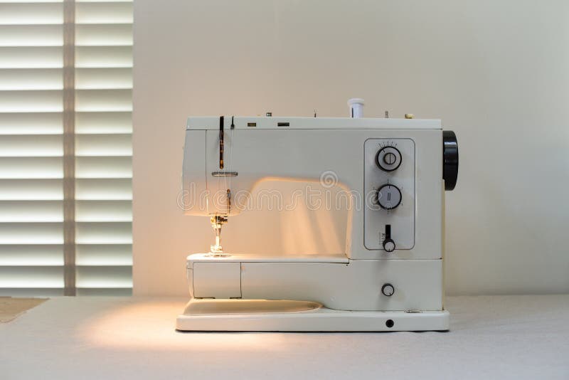Modern Day Electric Sewing Machine Stock Image - Image of electric ...