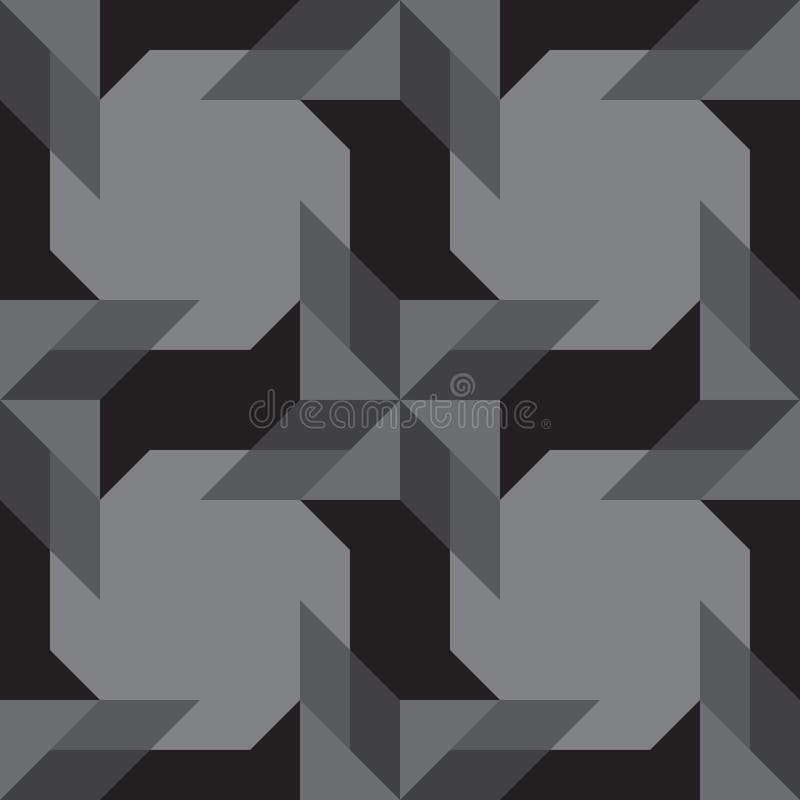 Modern Decorative Seamless Pattern with Different Geometrical Shapes of ...