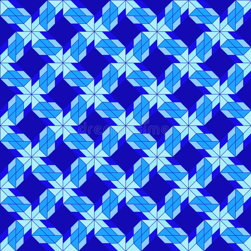 Modern Decorative Seamless Pattern with Different Geometrical Shapes of ...