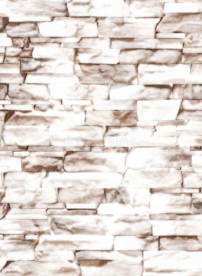 Modern Decorative Stone Cladding Creating a Textured Wall Background ...