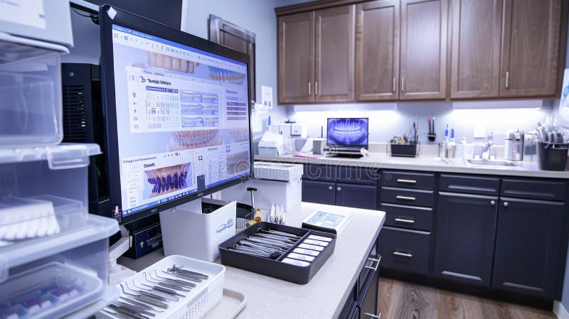 Modern Dental Laboratory with Advanced Technology and Organized ...